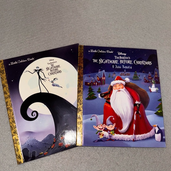 Golden Books | Other | Disney Tim Burtons The Nightmare Before ...